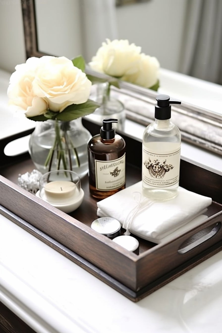 20 Bathroom Tray Ideas: Enhance Your Space's Organization and Style