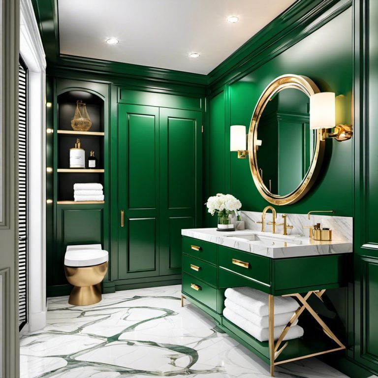20 Emerald Green Bathroom Ideas: Your Ultimate Guide for a Stunning ...