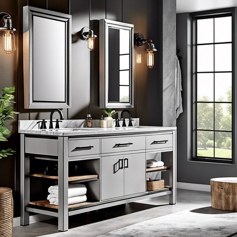 20 Stylish Designs and Tips for a Light Grey Vanity Bathroom