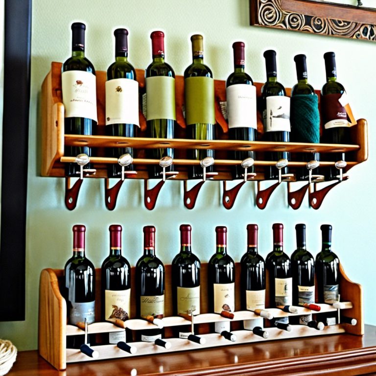 20 Alternative Wine Rack Use Ideas