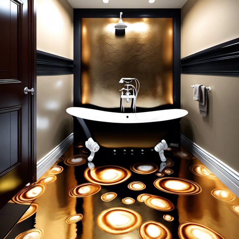 23 Innovative Epoxy Bathroom Floor Ideas for Your Home Decor Inspiration