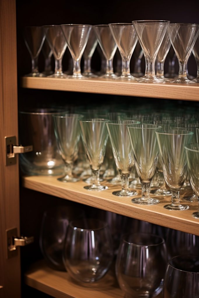 20 Clever Bar Glass Storage Ideas