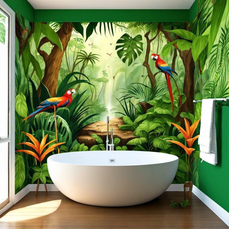 20 Jungle Bathroom Ideas: Turn Your Space into a Tropical Paradise