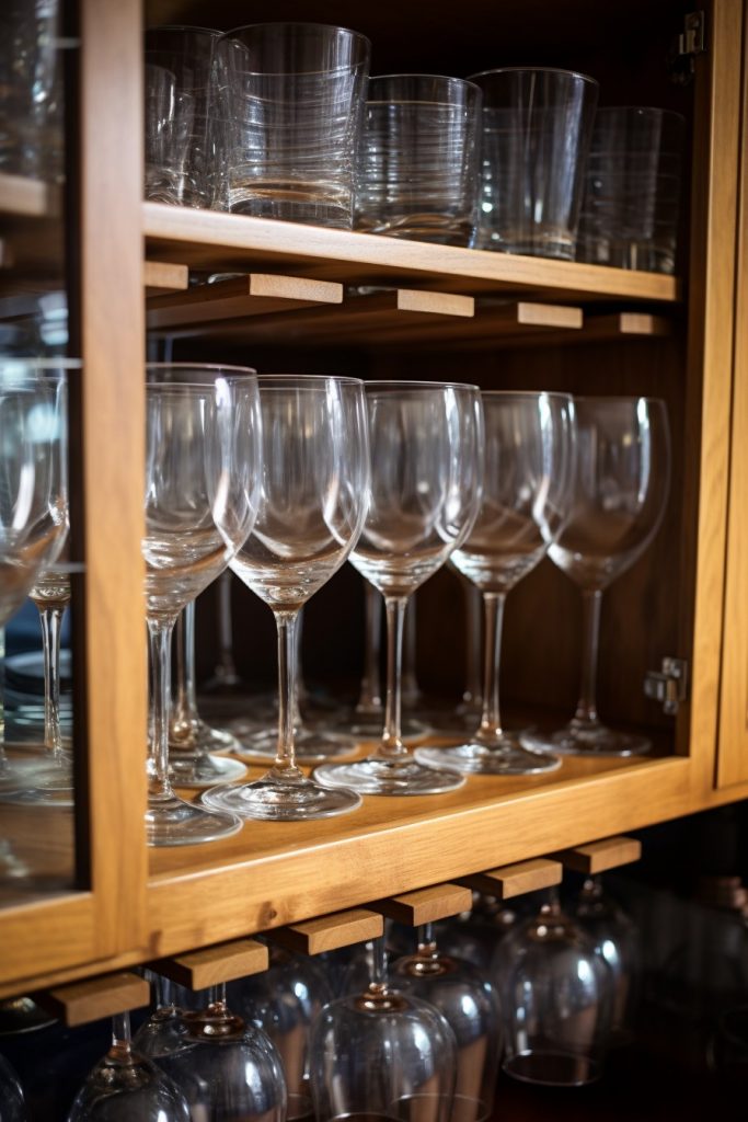20 Clever Bar Glass Storage Ideas