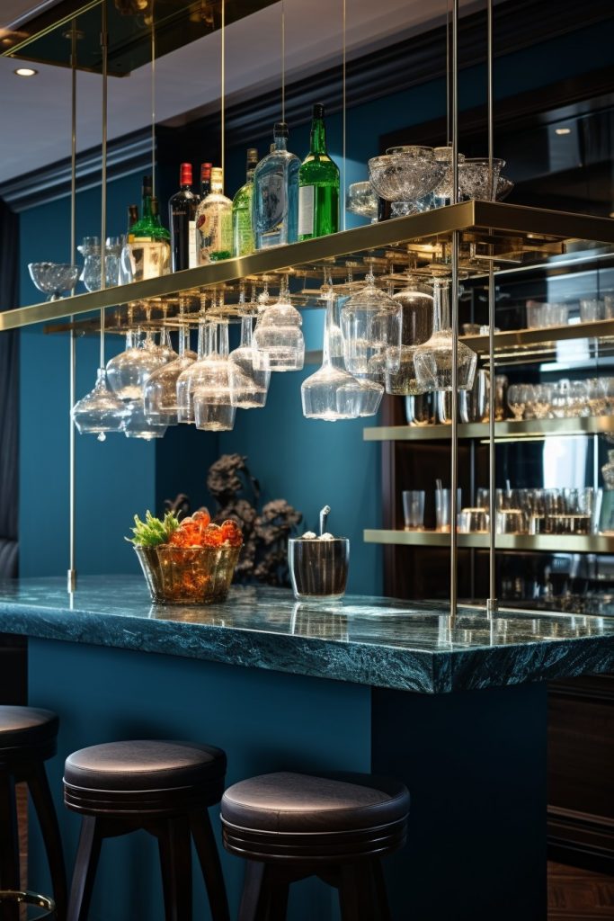 20 Clever Bar Glass Storage Ideas