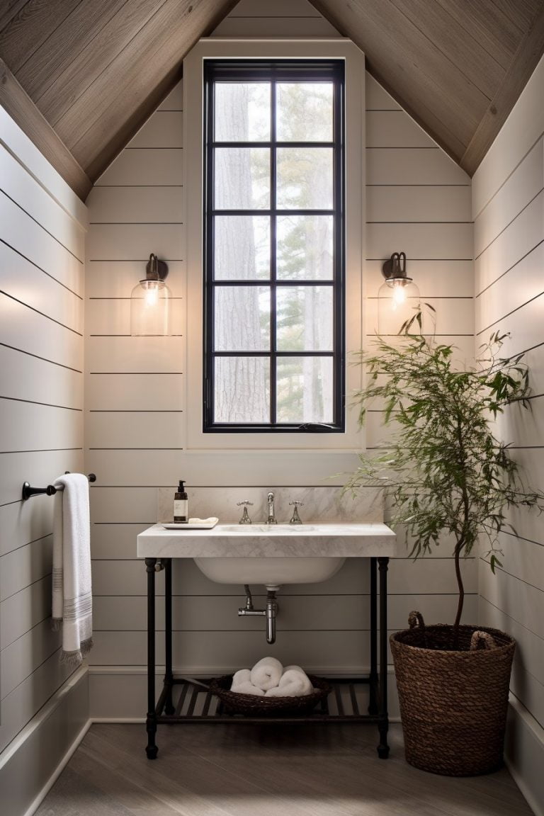 20 Bathroom Knee Wall Ideas: Stylish Designs for Your Ultimate Bathroom ...