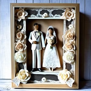 20 Creative DIY Wedding Shadow Box Ideas