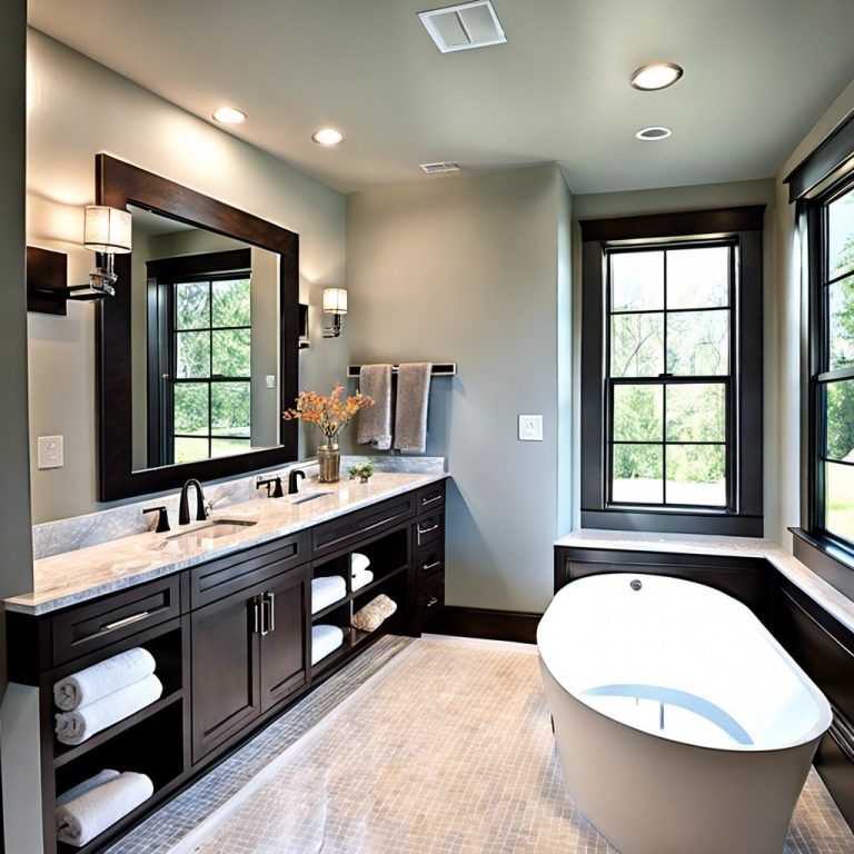20 Stylish and Spacious Master Bathroom Ideas Without a Tub