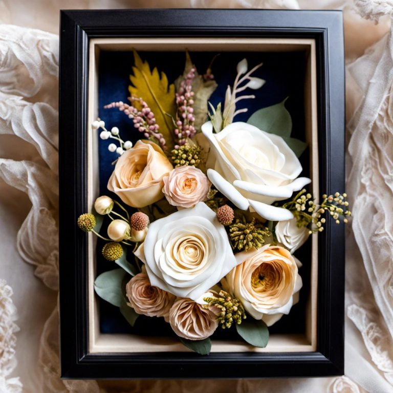 20 Creative DIY Wedding Shadow Box Ideas