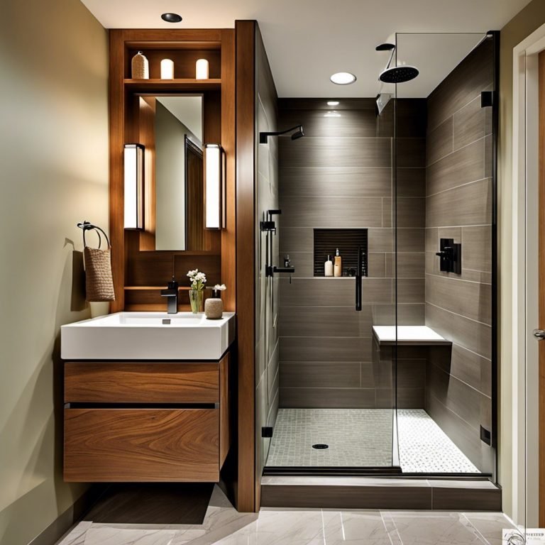20 Stand Up Shower Ideas for Small Bathrooms: Compact Space Solutions