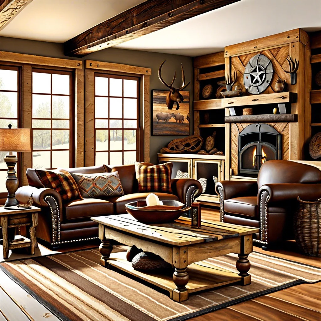 Western Living Room Decor Ideas: Transform Your Space with Rustic Charm