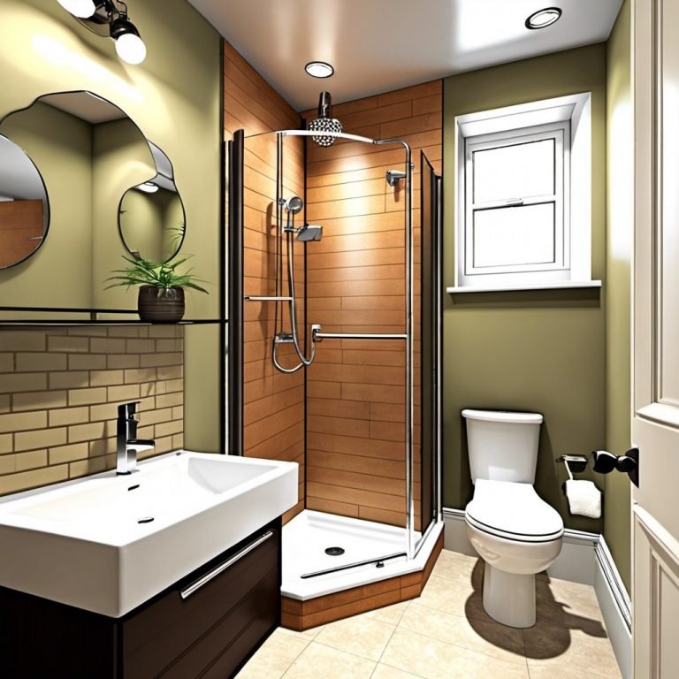 20 Stand Up Shower Ideas for Small Bathrooms: Compact Space Solutions