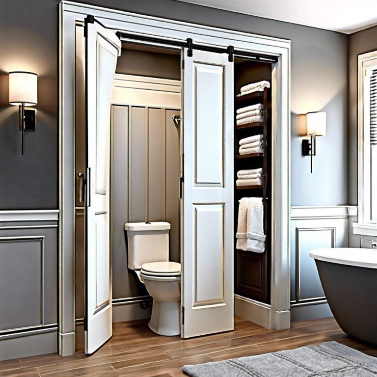 Smallest Bathroom Door Ideas: Comprehensive Guide for Space Saving ...
