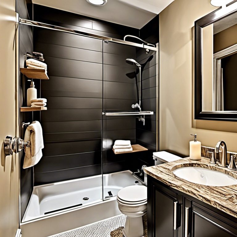 20 Stand Up Shower Ideas for Small Bathrooms: Compact Space Solutions
