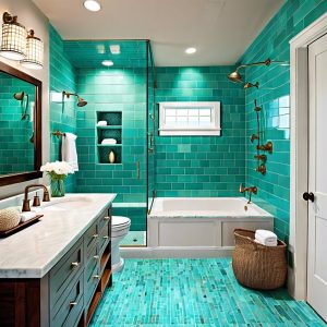Coastal Shower Tile Ideas: Inspiring Designs for Beach-Themed Bathrooms