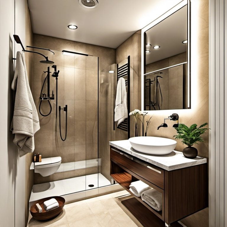 20 Stand Up Shower Ideas for Small Bathrooms: Compact Space Solutions