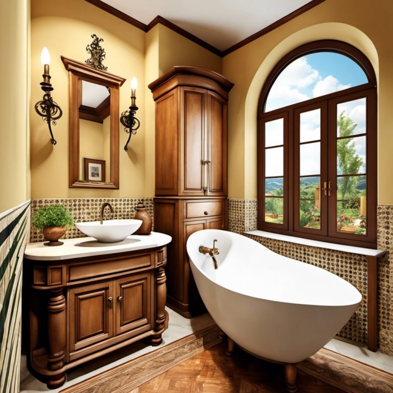 20 Luxurious Tuscan Bathroom Ideas for an Authentic Italian Style Retreat