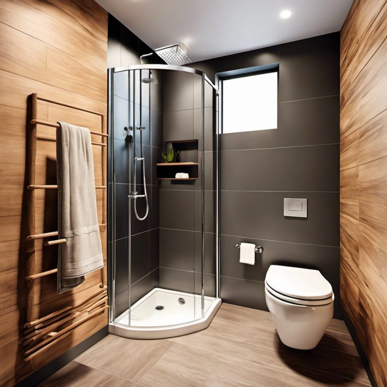 20 Stand Up Shower Ideas for Small Bathrooms: Compact Space Solutions