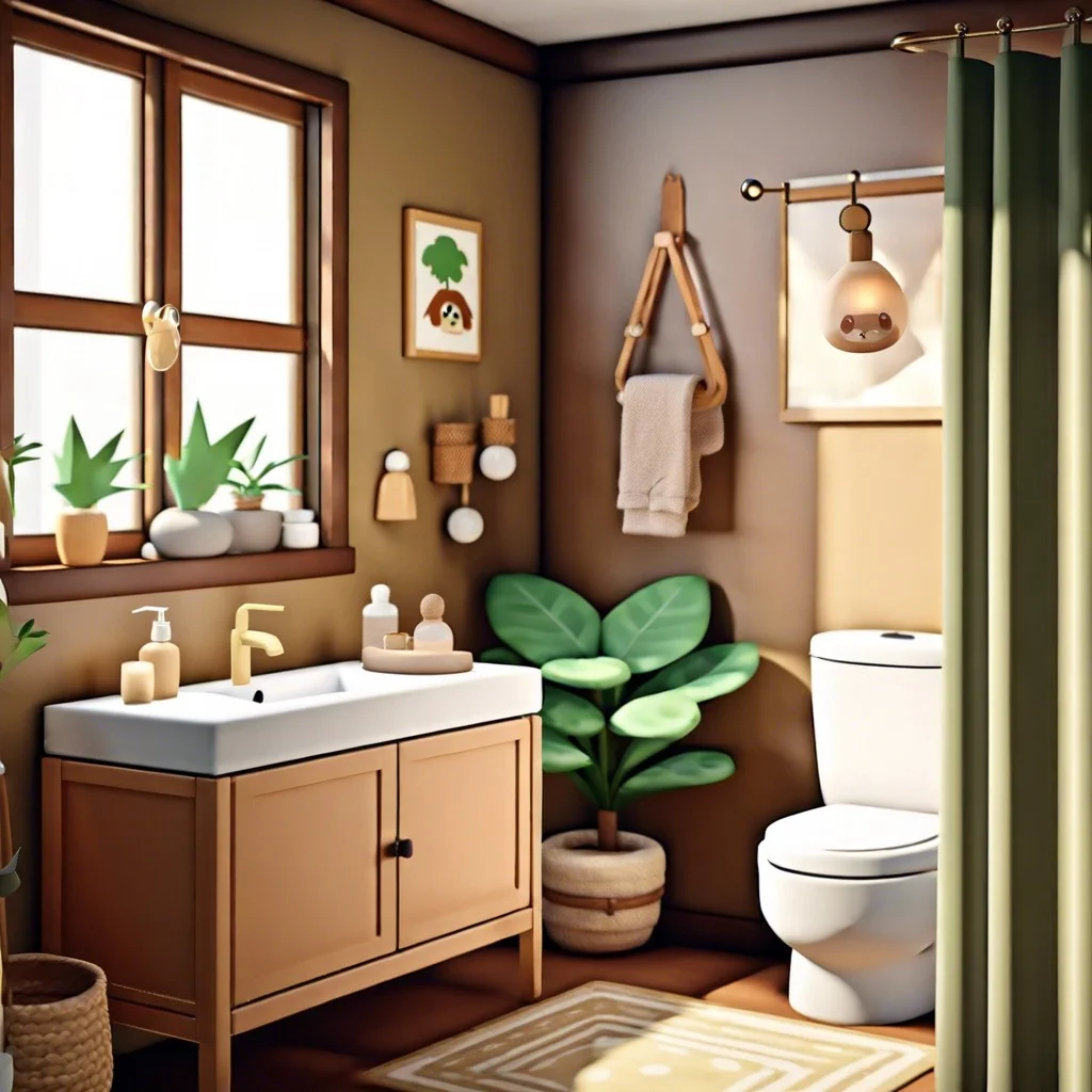 30 ACNH Bathroom Ideas for Enhanced Gaming Experience