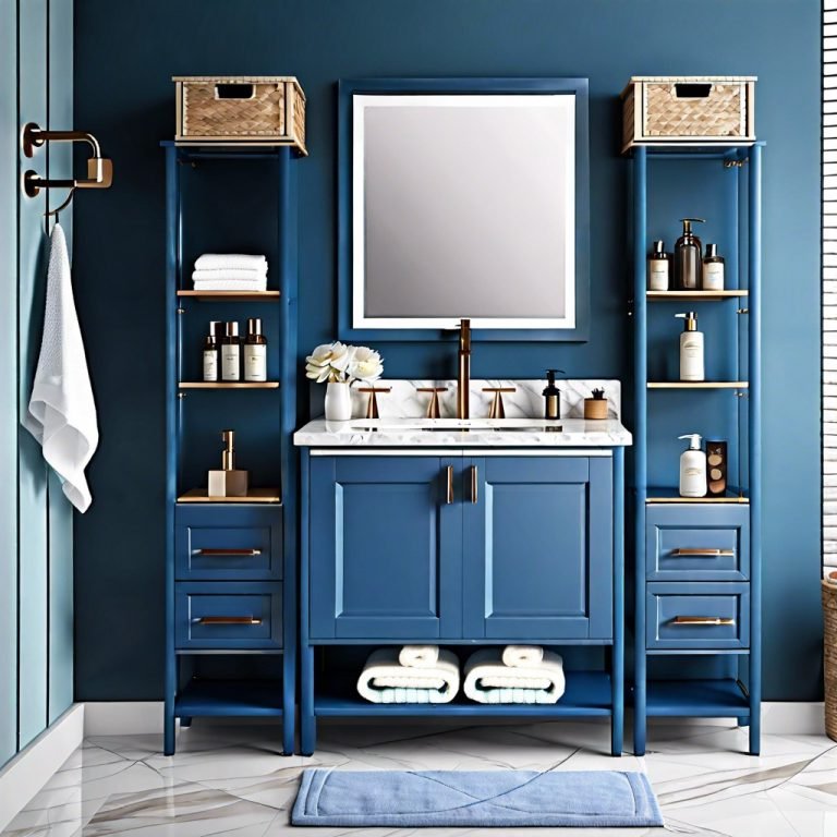 30 Blue Vanity Bathroom Ideas for Unique Inspirations