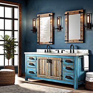 30 Blue Vanity Bathroom Ideas for Unique Inspirations