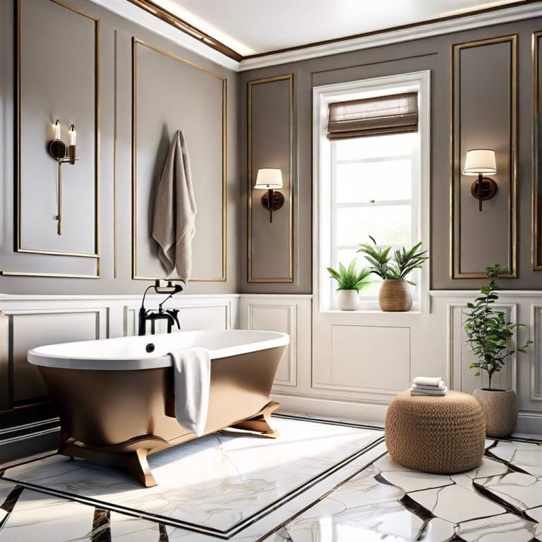 30 Molding Ideas for Bathroom: Enhance Your Space