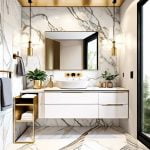 30 Calacatta Gold Bathroom Ideas for an Opulent Home Makeover