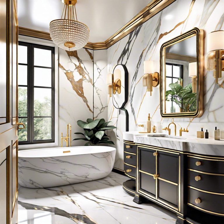 30 Calacatta Gold Bathroom Ideas for an Opulent Home Makeover