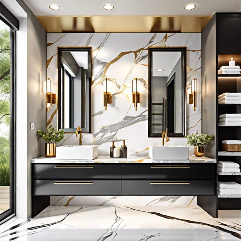 30 Calacatta Gold Bathroom Ideas for an Opulent Home Makeover