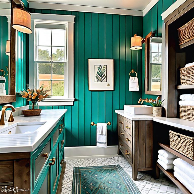 30 Teal Bathroom Ideas for a Stylish and Unique Bathroom Design