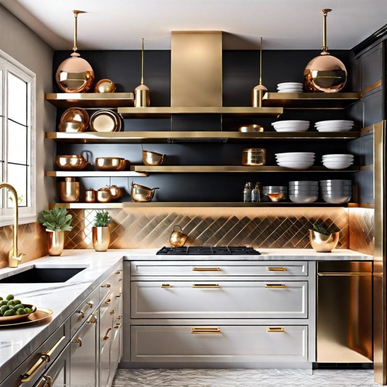 20 Glam Kitchen Ideas for Luxurious Decor