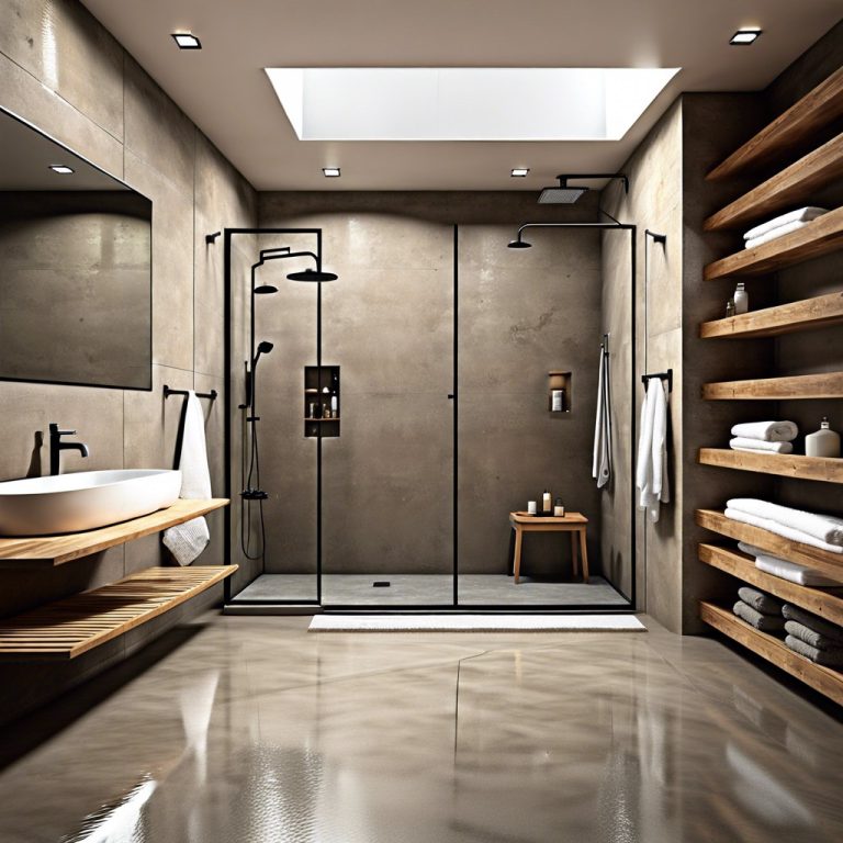 Walk in Shower on Concrete Floor: A Comprehensive How-to Guide