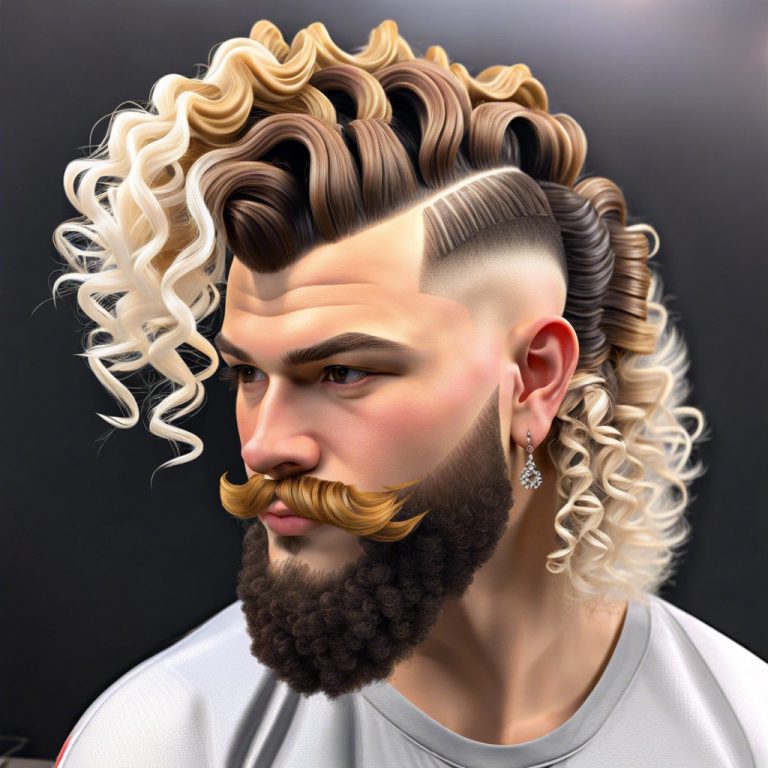 15 Ultimate Burst Fade Mullet Curly Hair Ideas for a Unique Look