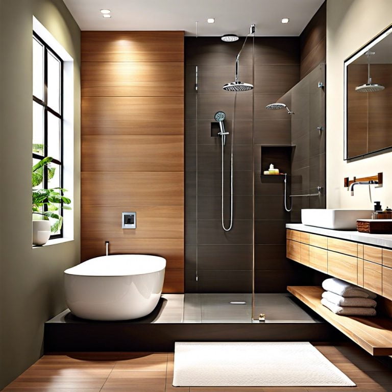 15 Curbless Shower with Bench Ideas for Your Bathroom Renovation