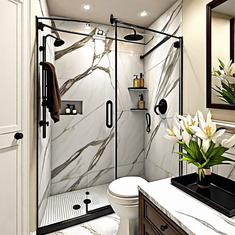 15 Cultured Marble Shower Ideas for a Sleek Bathroom Design