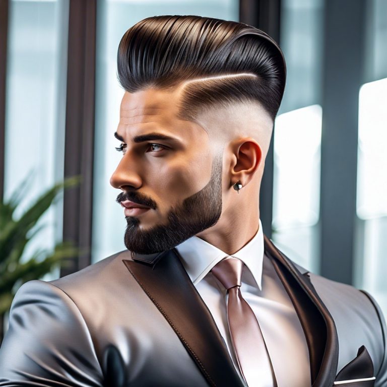 15 Burst Fade Slick Back Ideas: Your How-to Guide on Styling a Unique ...