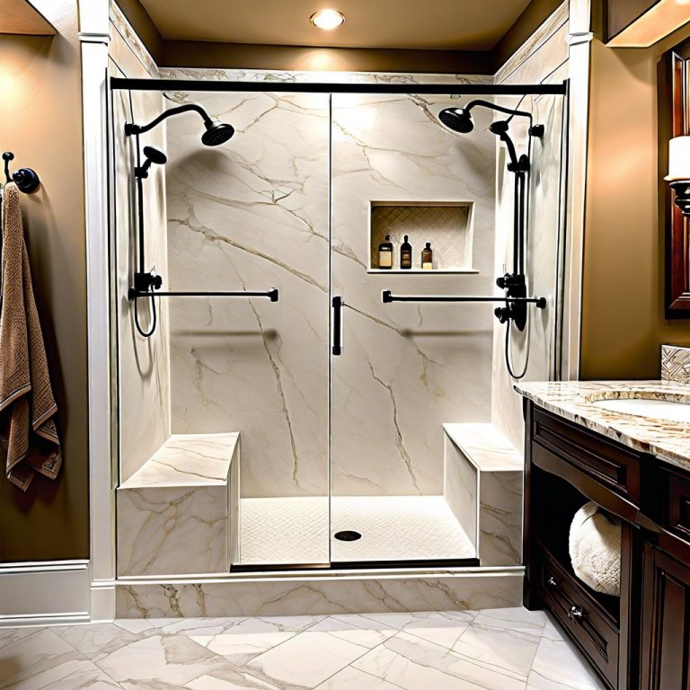 15 Cultured Marble Shower Ideas for a Sleek Bathroom Design